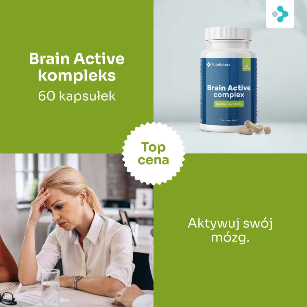 Brain Active kompleks, 60 kapsułek - FutuNatura.pl